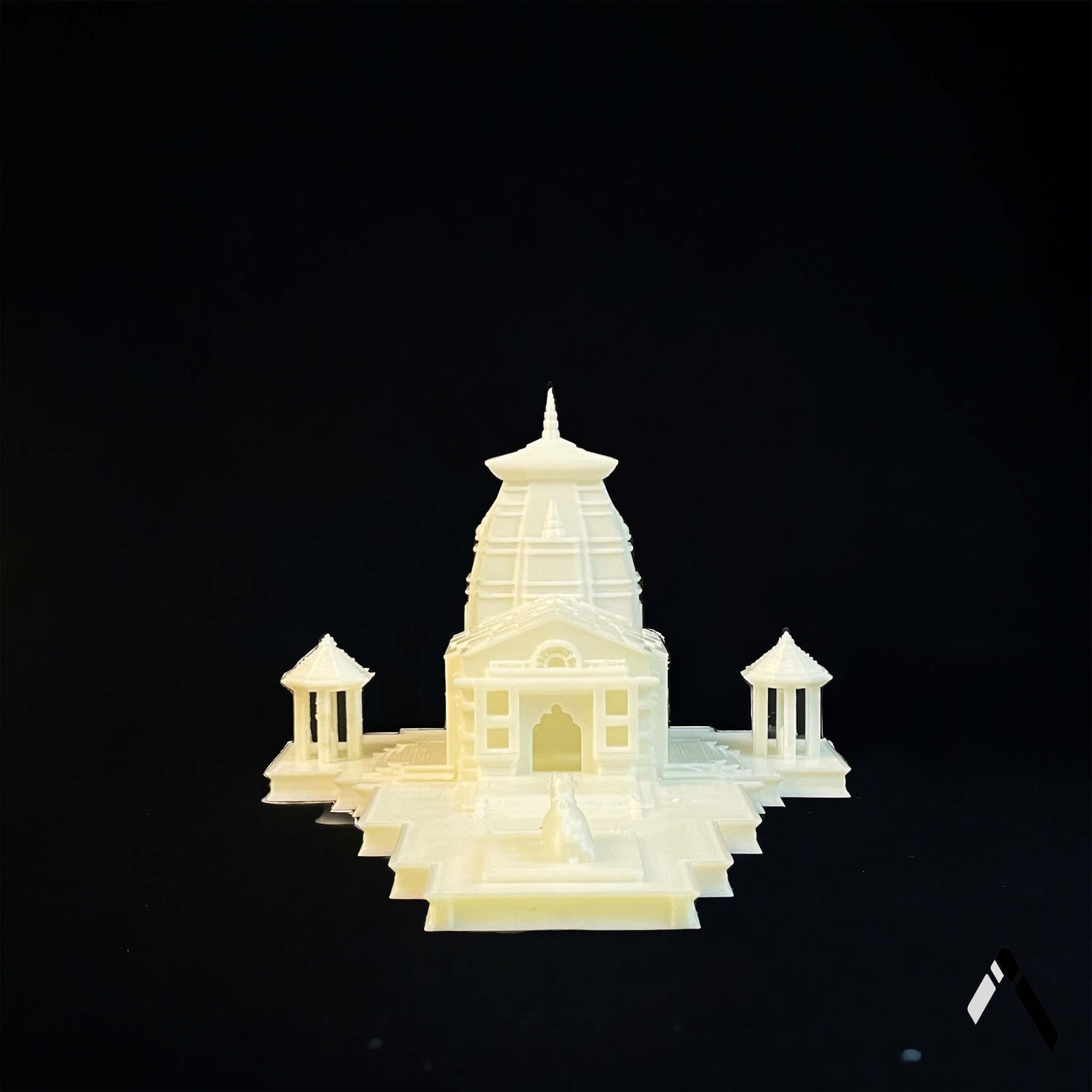 Kedarnath Temple Showpiece 3D Model
